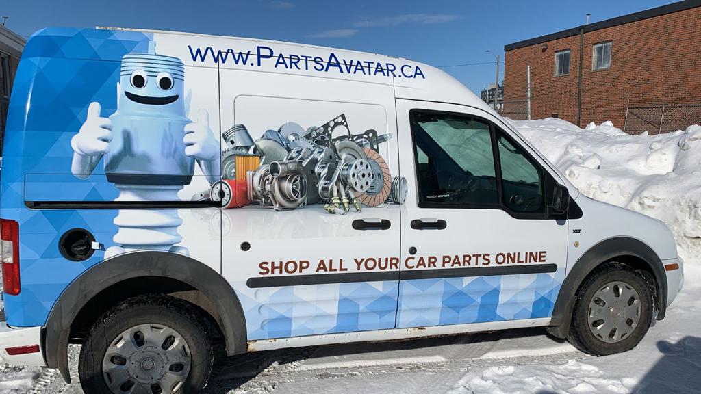 Parts Avatar Van Full Wrap - Printam