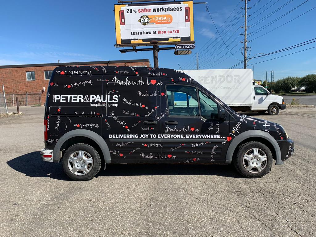 Peter And Paul Mini Van Vinyl Wrap - Printam