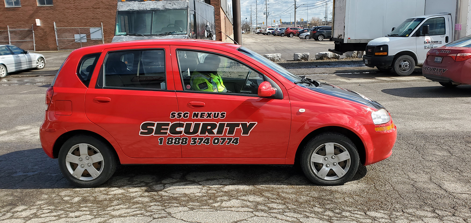 SSG Nexus Red Car Partial Vinyl Wrap - Printam