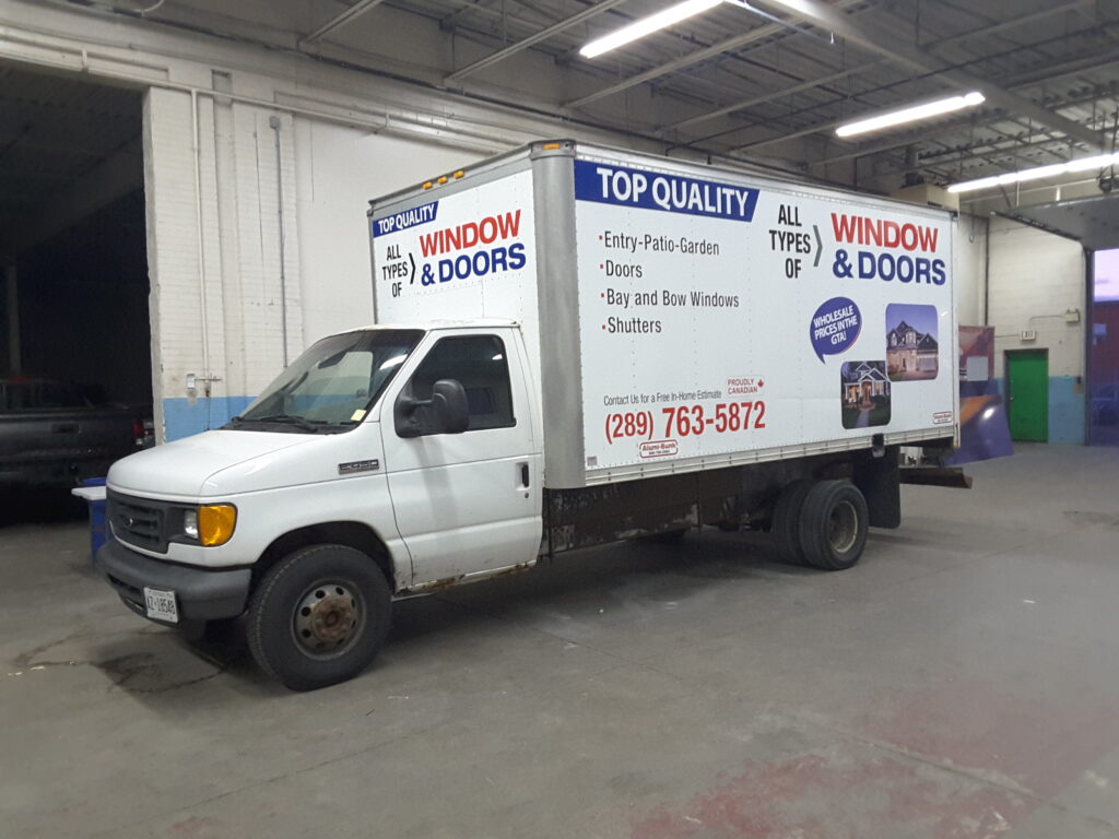 Top Quality Window Doors Box Truck Vinyl Wrap Graphics - Printam