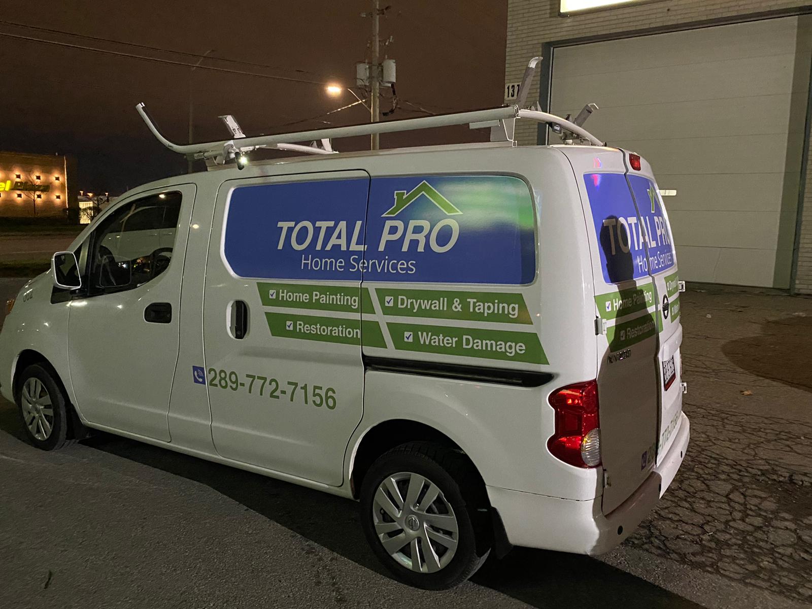 Total Pro Van Vinyl Decals - Printam