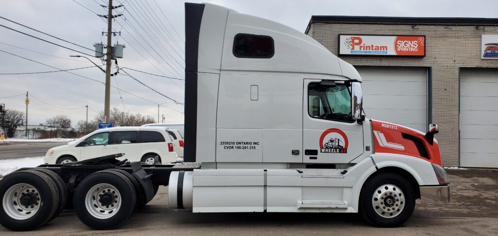 Wheel AZ Semi Truck Vinyl Decals - Printam