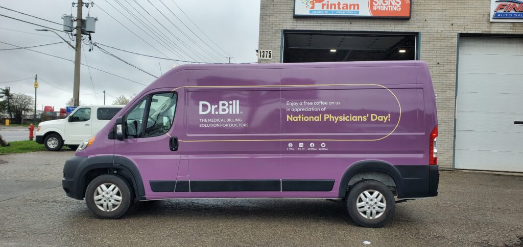 Dr Bill Van Full Vinyl Wrap - Printam