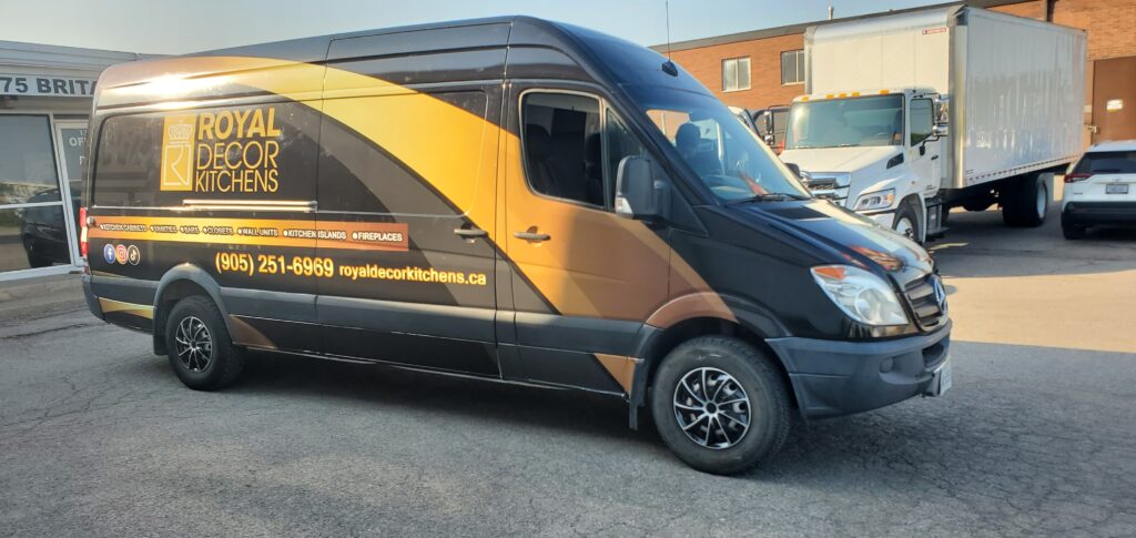 Royal Decor Kitchens Van Full Vinyl Wrap - Printam
